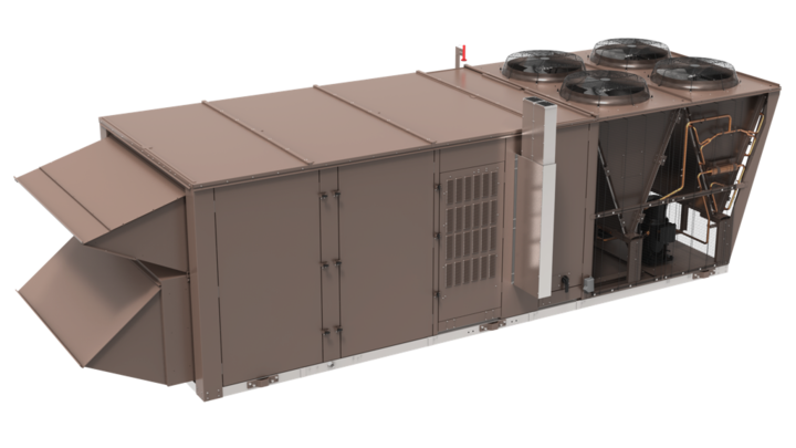 Industrial Package Unit Ductwork